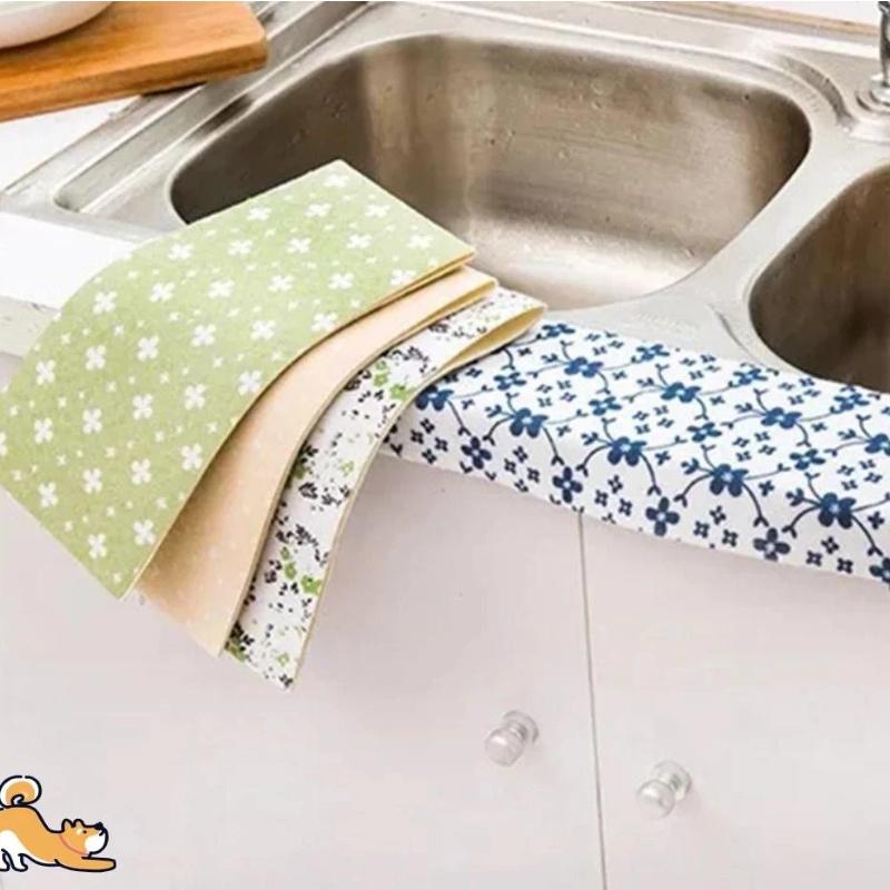 Window Water-absorbing Sticker, Reusable Washable Sink Absorbent ...