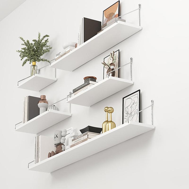 Floating Wall Shelf Hanging Shelf Rack 30/40/60CM Wooden Wall - TikTok ...