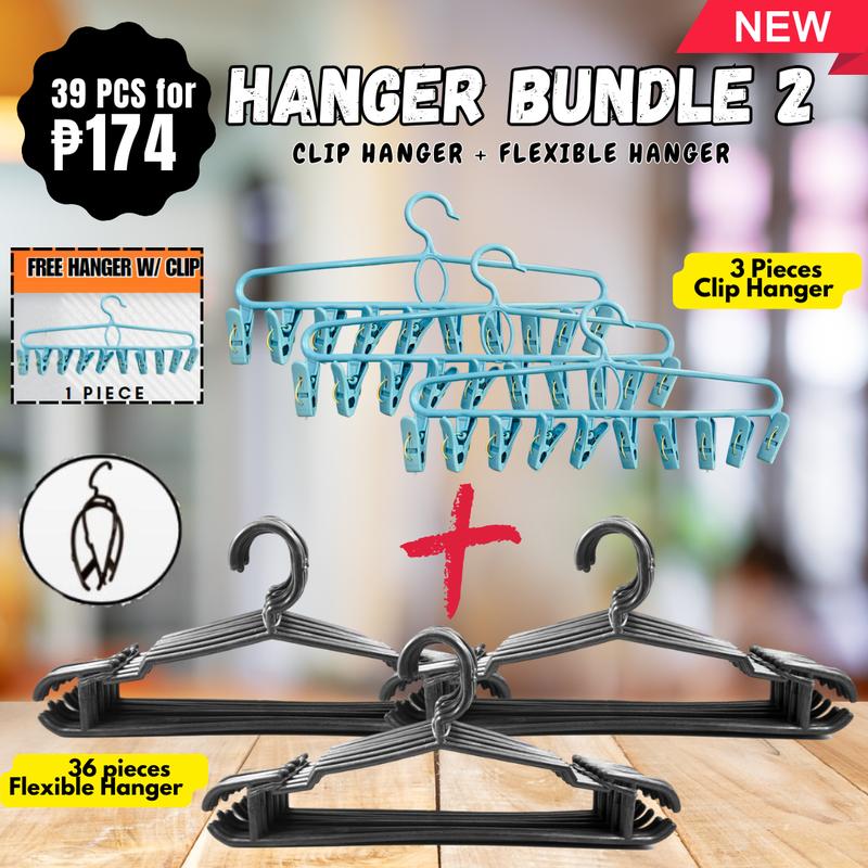 Clip Hanger + Flexible Hanger Promo Bundle - Hanger Bundle 2 - TikTok ...