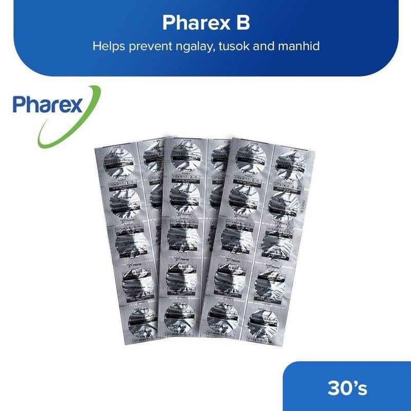 Pharex B-Complex 30 Tablets, Vitamin B1+B6+B12 - For vitamin - TikTok ...
