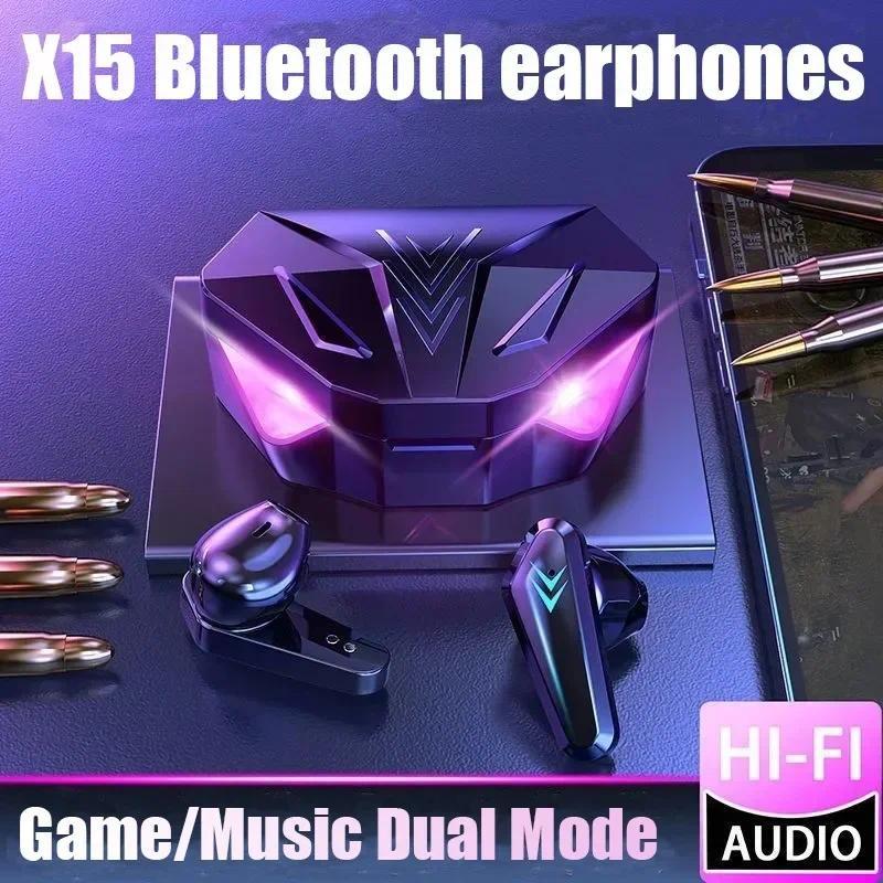 X15 TWS Wireless Bluetooth Headset LED Display Gamer Earbuds - TikTok ...