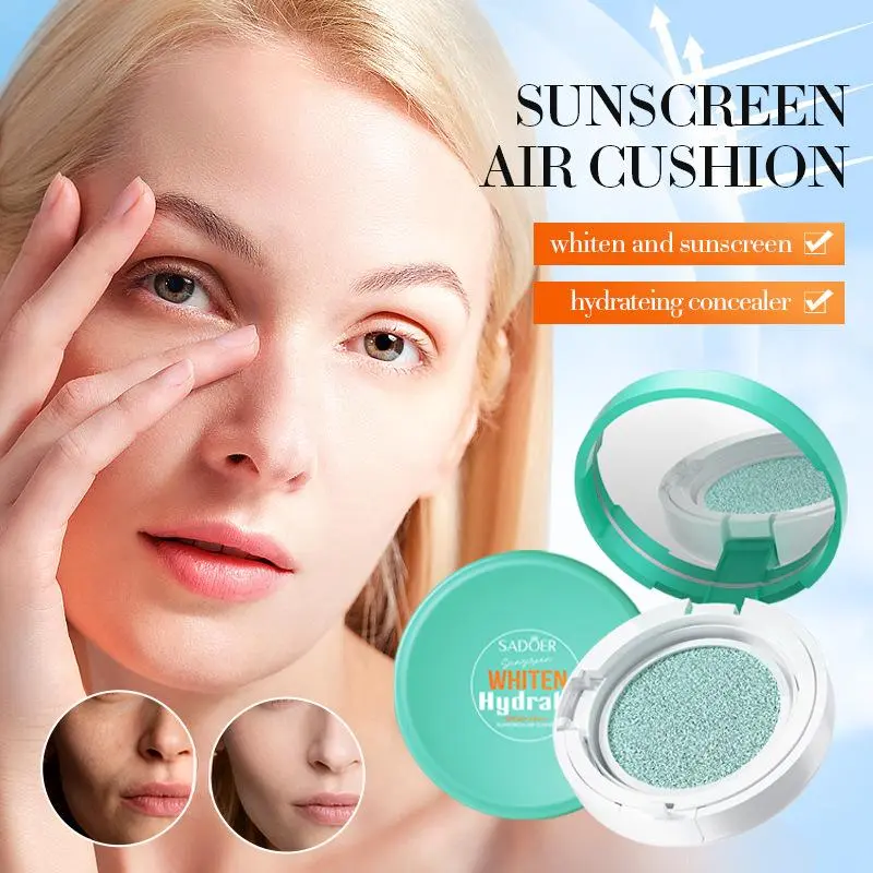 12g Whiten Hydrate Sunscreen Air Cushion SPF60+PA+++ BB Full Coverage ...