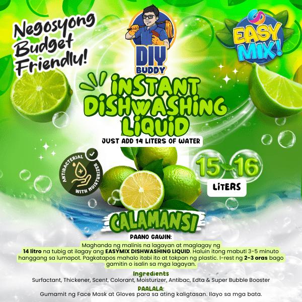 EASYMIX INSTANT DISHWASHING LIQUID - DIY BUDDY Household - TikTok Shop ...