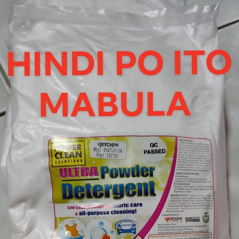 ULTRA POWDER DETERGENT ( HINDI PO ITO MABULA) Clothes - TikTok Shop ...
