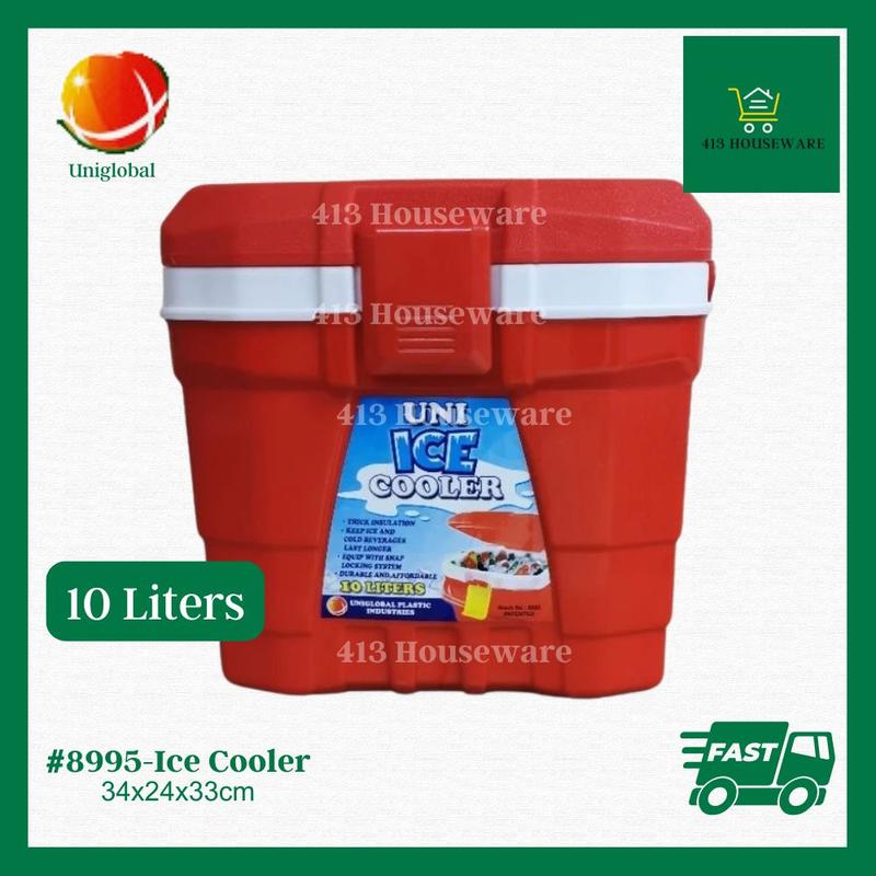 10 liters Uni Ice Cooler Insulated Icebox Ice box Icechest chest ...