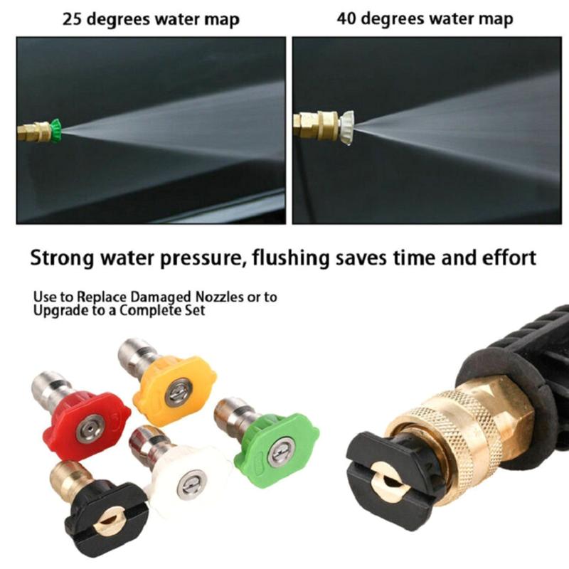 Quick Connector Car Jet Lances Nozzles High Pressure Washer Nozzle ...