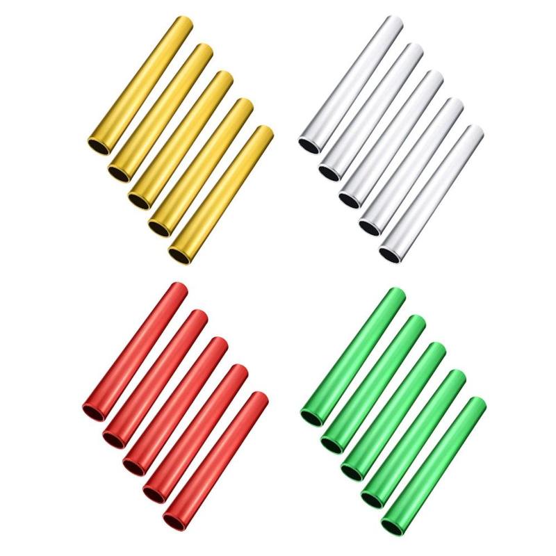 5 Pieces Track Field Relay Batons for Outdoor Activities Competitive ...
