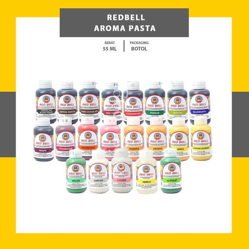RED BELL PERISA PASTA MAKANAN 55ML - REDBELL AROMA PASTA PEWARNA - Shop ...