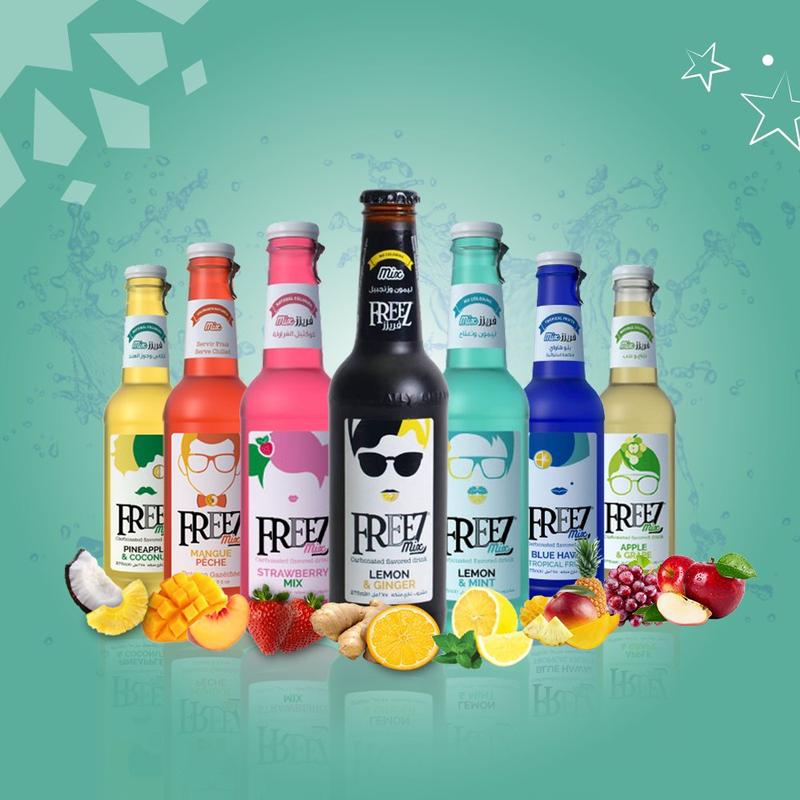 Freez Mix Soda 275ml Carbonated Flavoured Drink [Pieces] - Refreshing ...