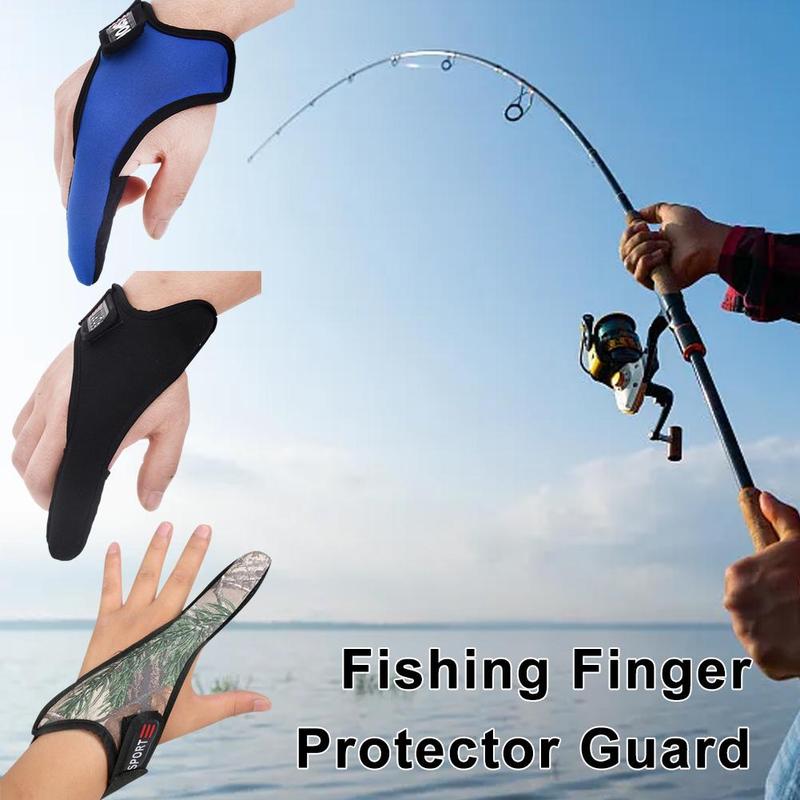 Outdoor Fishing Glove One Finger Anti-Slice Finger Single-Finger ...