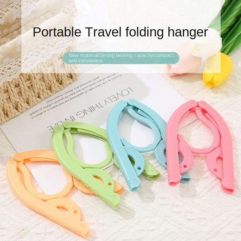 Internet Hot Folding Clothes Hanger Color Convenient Clothes - TikTok ...