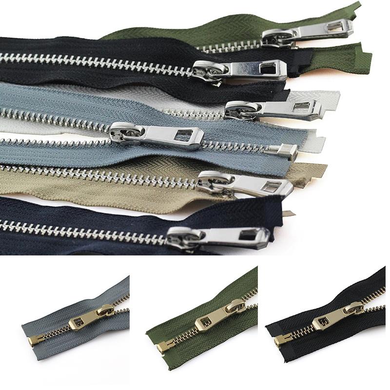 5# Open-end Auto Lock Platinum Plating Metal Zipper Use for Clothes ...