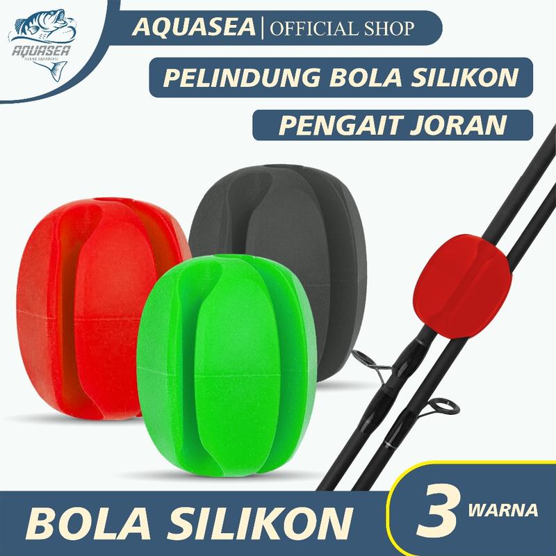 AQUASEA Karet Pelindung Joran Pengikat Joran Bentuk Telur Bahan Karet ...