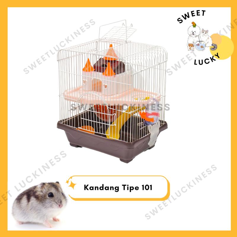 SWEET Kandang Tipe 101 Large Cage Kandang Rumah Kincir Hamster - Shop | Tokopedia