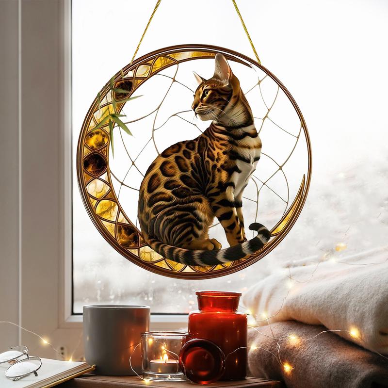 [toflytsay]Cat Memorial Suncatcher Acrylic Cat Sun Catcher Pet - TikTok ...