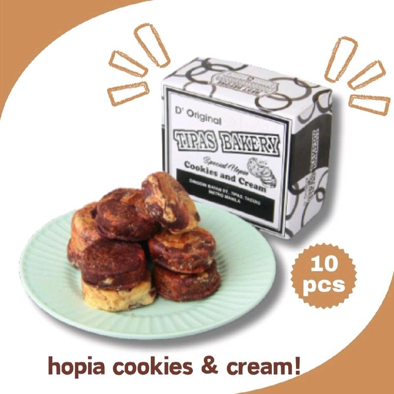 D' Original Tipas Hopia Cookies and Cream Pastillas 1 Box 10pcs ...