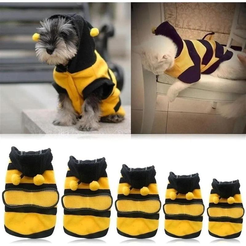 Pakaian Haiwan Peliharaan, Rekaan Lebah Comel, Sesuai untuk Anjing ...