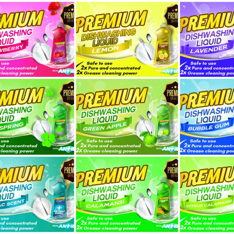 Sticker label for premium diswashing liquid (not customize) - TikTok ...
