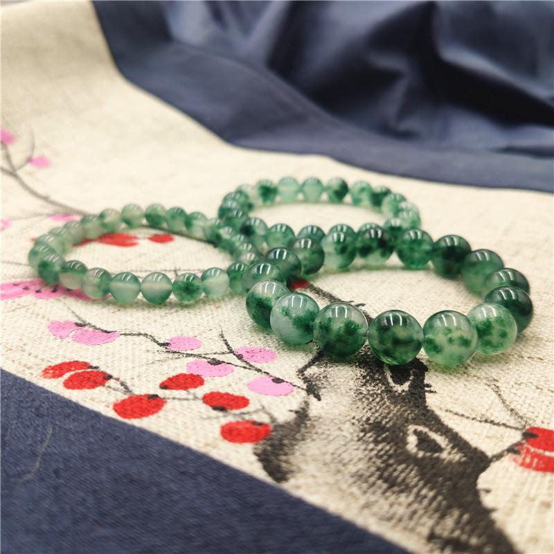 Gelang Tangan Jed, Hijau Rumput, dengan Chalcedony Batu Akik - TikTok ...