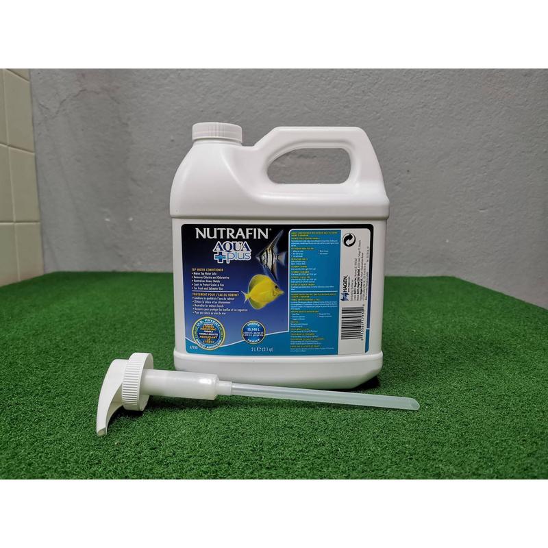 Nutrafin Aqua Plus 2L. Anti Chlorine Chloramine Fish Protection ...
