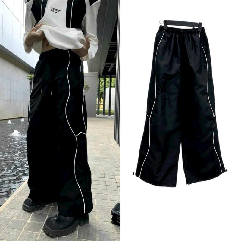 Seluar Jogger, Pinggang Bergetah dan Bertali, Kemasan Putih dalam ...