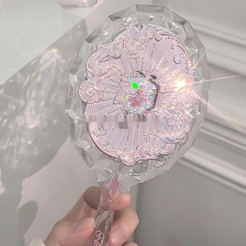 Flower Know Moonlight Mermaid Hand Mirror Starry Sky Blue Moonlight ...