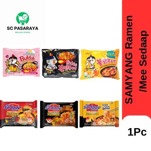 [1PCS] HALAL SAMYANG Ramen/ Mee sedaap all flavour - TikTok Shop Malaysia