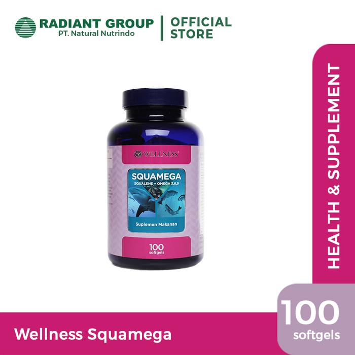 Jual Wellness Squamega [100 Softgels] - Jakarta Barat - Natural ...