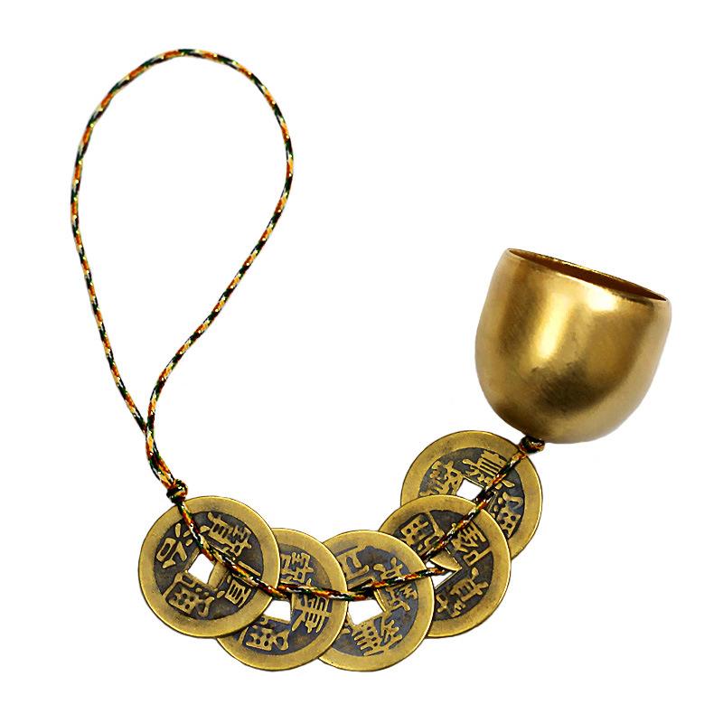 Five-Colored Thread Vajra Thread Ancient Coin Five Emperor Coins ...