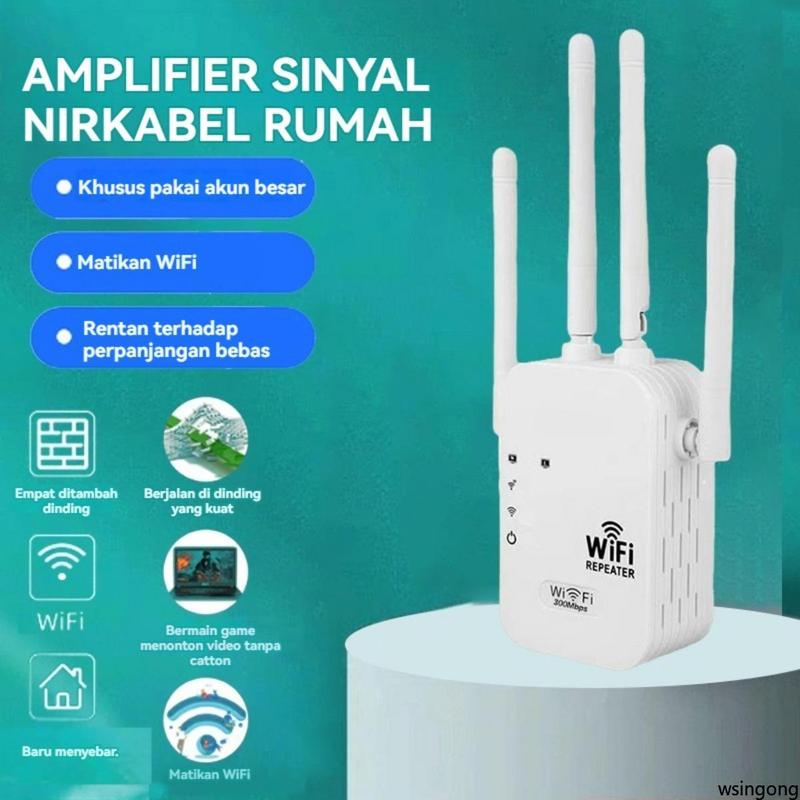 300Mbps High-Speed WIFI Repeater, Wireless Range Extender fo - Shop ...