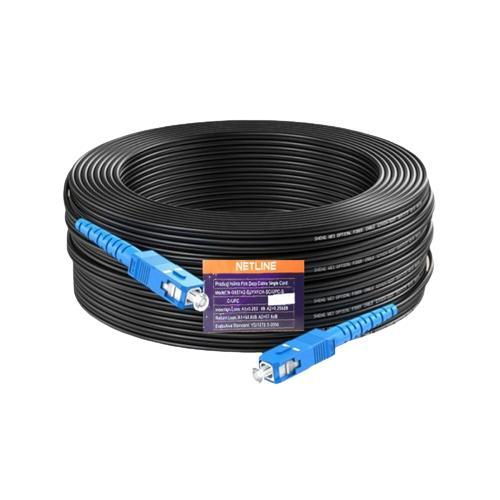 Kabel Ftth Dropcore Precon Fiber Optik 200M Kabel FO SC-SC single ...