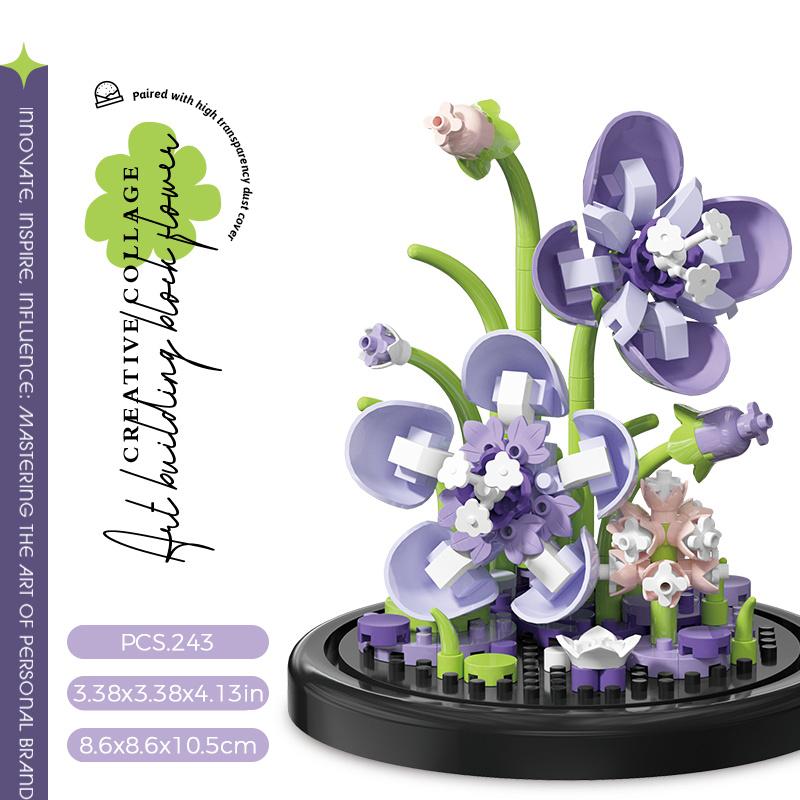 Sejambak Bunga Blok Bangunan, Mainan DIY Buatan Tangan, untu - TikTok ...