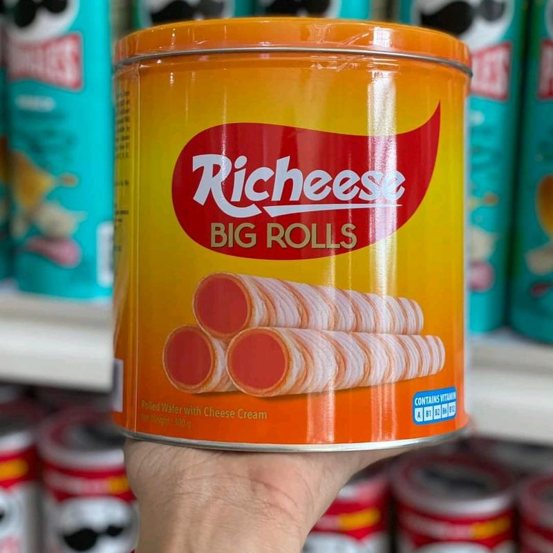 Big rolls richeese / richoco wafer stick 300 grams Pack Swee - TikTok ...