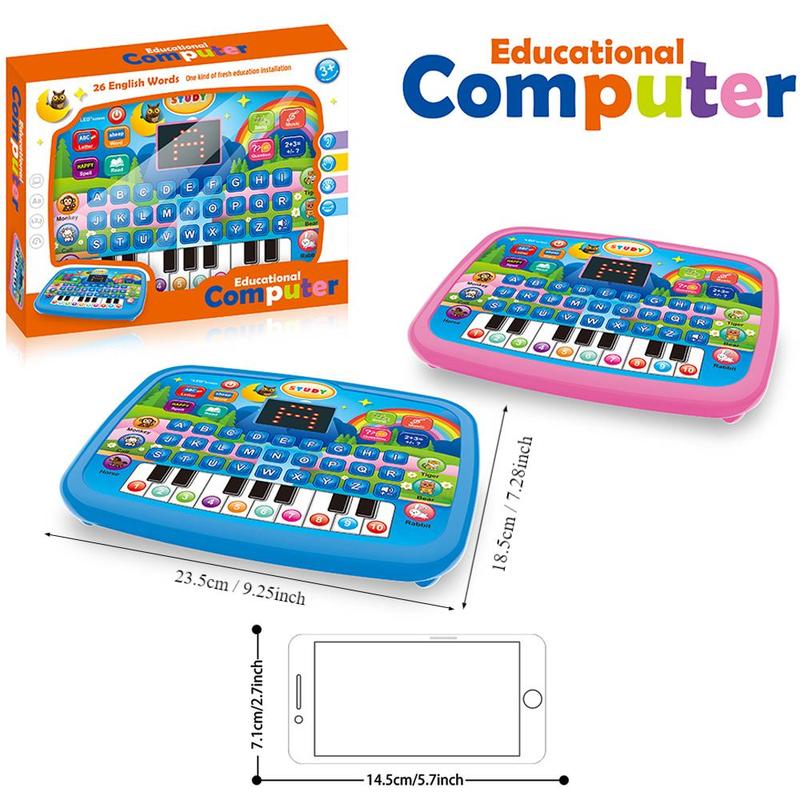 Multifunctional Learning Tablet Toy, 1 Count Phonics Learning Pad with ...