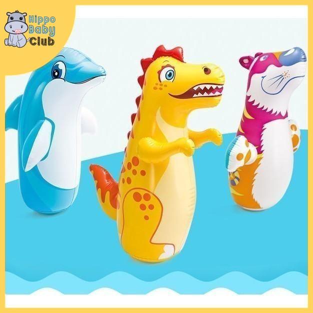 80cm Kids Inflatable Boxer 3D Boxing Punching Tumbler Inflatable ...
