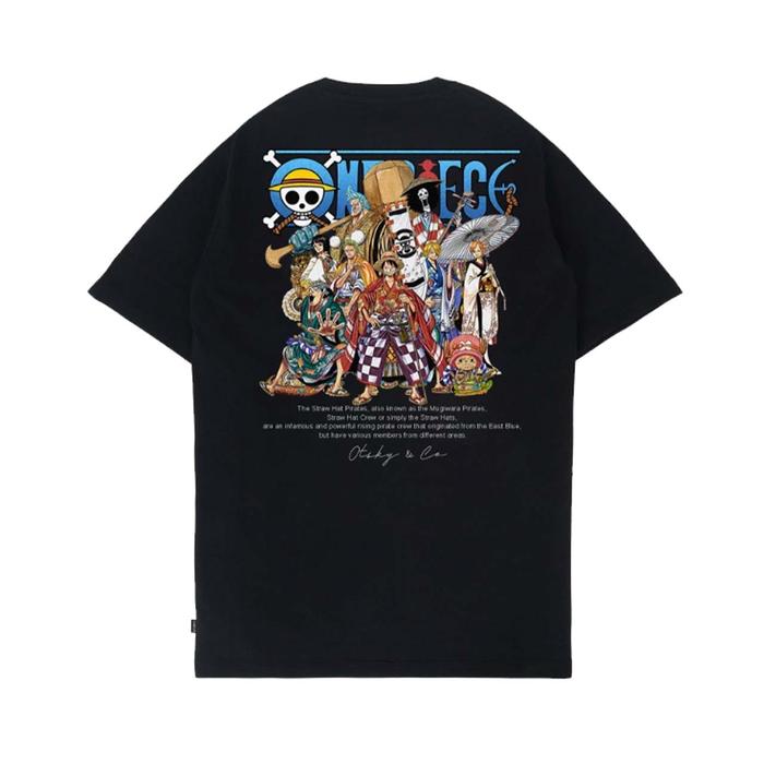 Promo Otsky Kaos Pria Anime One Piece Mugiwara Strawhat Luffy Pirate ...
