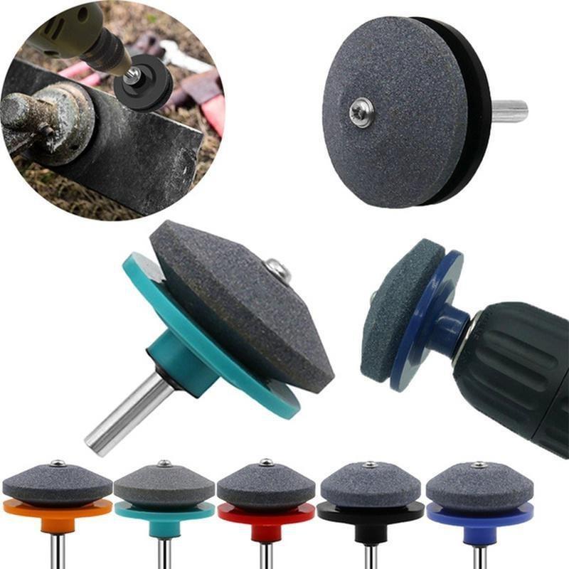 1Pc Multifunctional Lawn Mower Whetstone Electric Knife Sharpener ...
