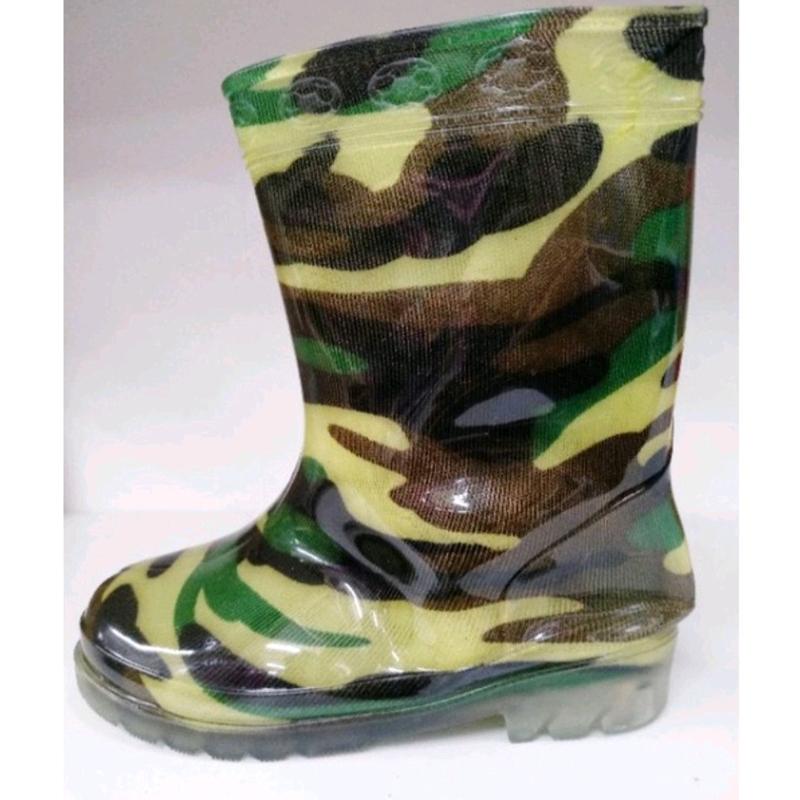 Kids Rain Boot Rubber Kasut But Getah Hujan Banjir Kebun Waterproof ...