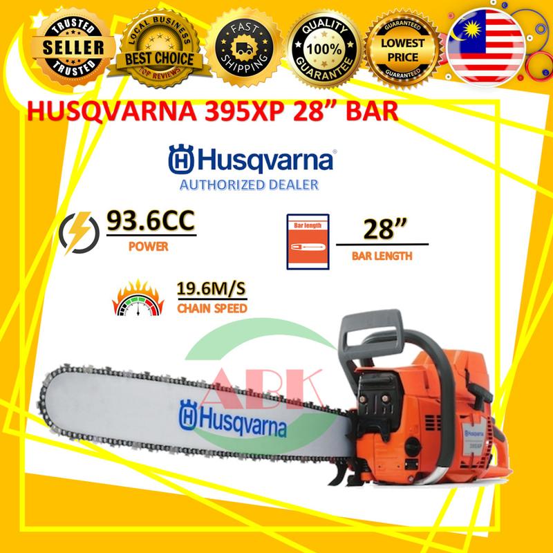 HUSQVARNA 395XP CHAINSAW 28" GUIDE BAR ORIGINAL - TikTok Shop Malaysia