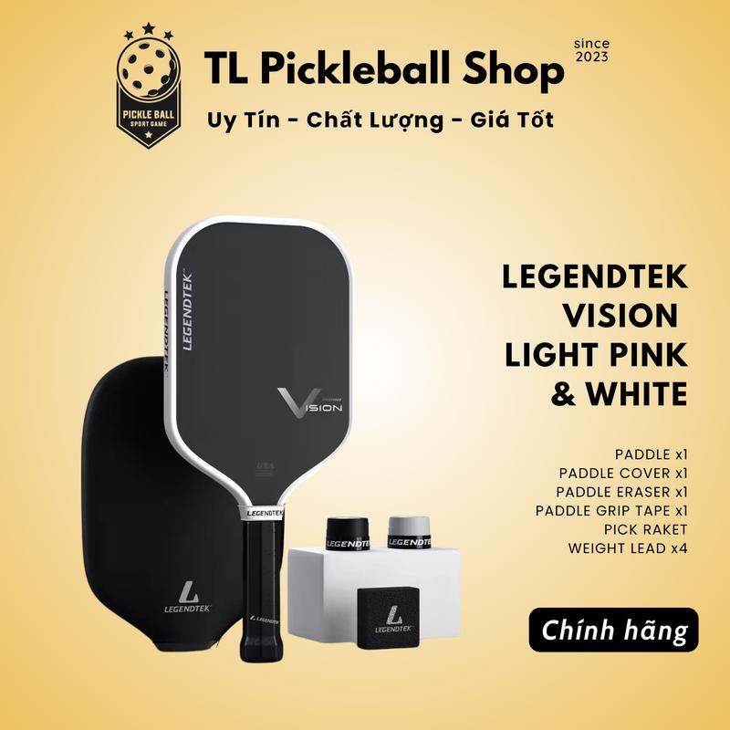 Pickleball : Vợt Legendtek Vision 16mm cao cấp, Carbon Fiber - TikTok ...