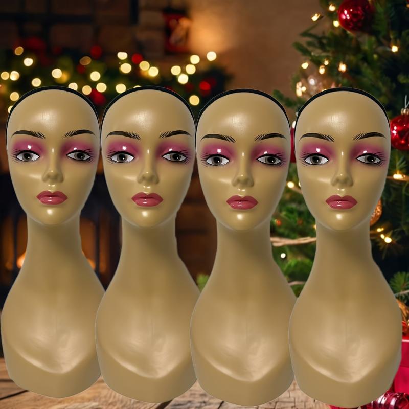 4pcs Mannequin Manikin Heads, Great Display For Wigs Necklac - TikTok ...