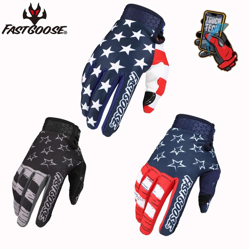 Cycling Anti-slip Full Finger Gloves, Breathable Anti-shock Sports ...