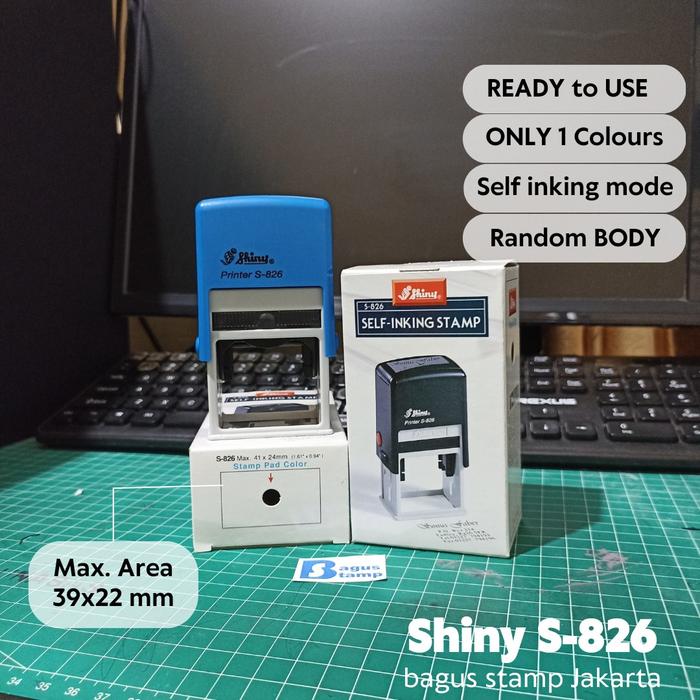 Jual Stempel Shiny S826 S827 S828 S829 S830 S-826 S-827 S-828 S-829 S ...