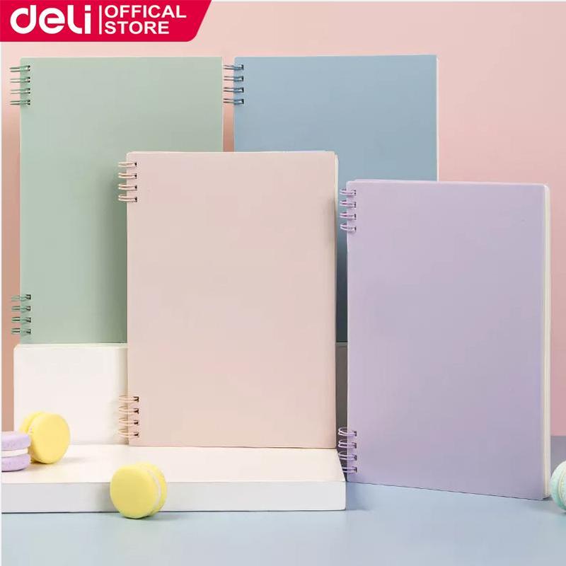 Deli A5 Spiral Notebook For College Students Notebook Aesthetic ...