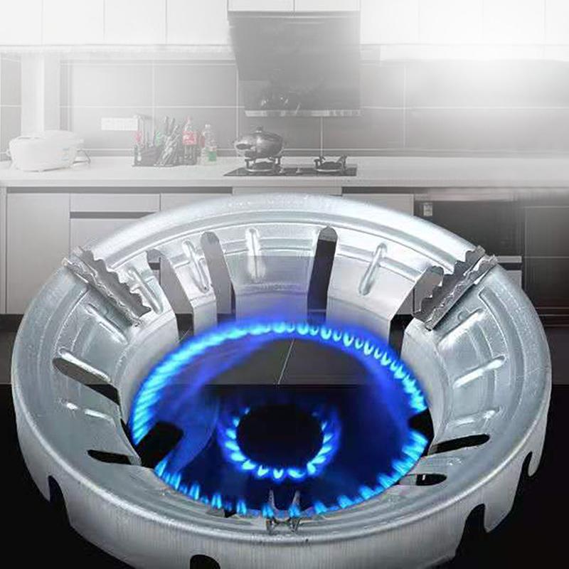 Windproof Energy Saving 8-Hole Gather Fire Ring Gas Stove Cover Cooker ...