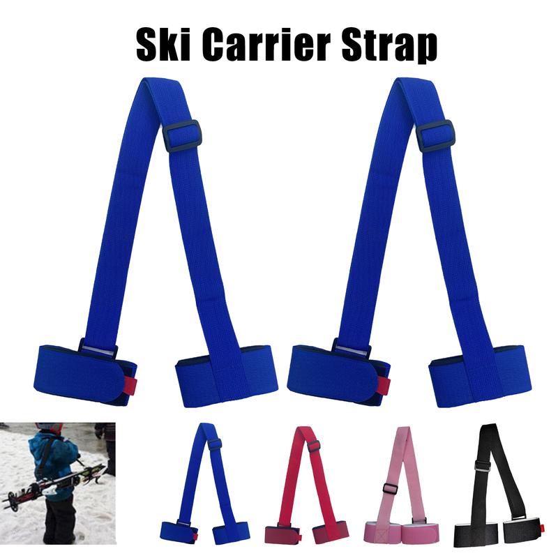 Ski Strap And Pole Carrier Ski Carrier Strap Ski Shoulder Slings ...