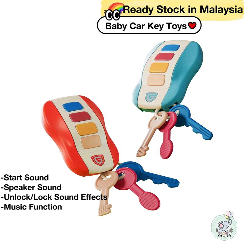 Car Key Toy Baby Remote car toys Mainan Bayi Mainan Kunci Kereta ...