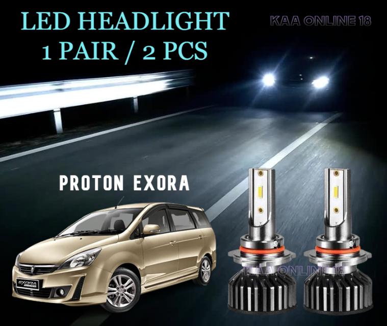 For~ Proton Exora 2pcs Car Headlight LED Bulb 6000K White C6 - TikTok ...