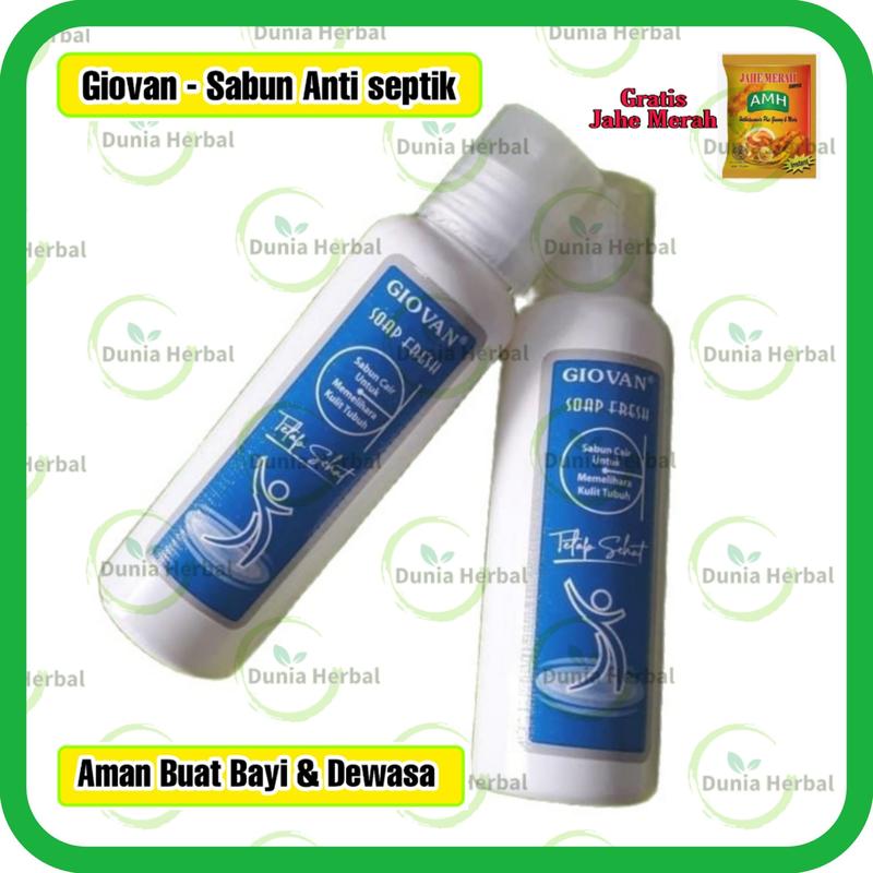 Sabun Mandi Giovan Soap Fresh - Membantu mengatasi gangguan kulit ...