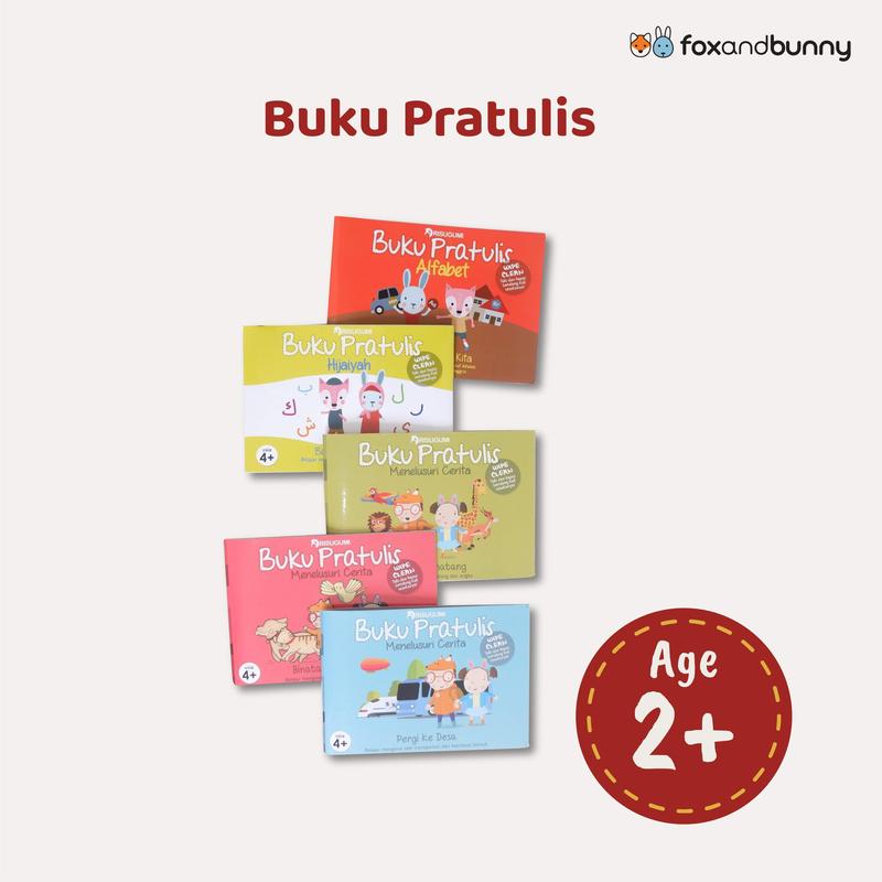 Risugumi Pratulis Fox and Bunny Ukuran A5 Buku Edukasi Umur 2+ - Shop ...